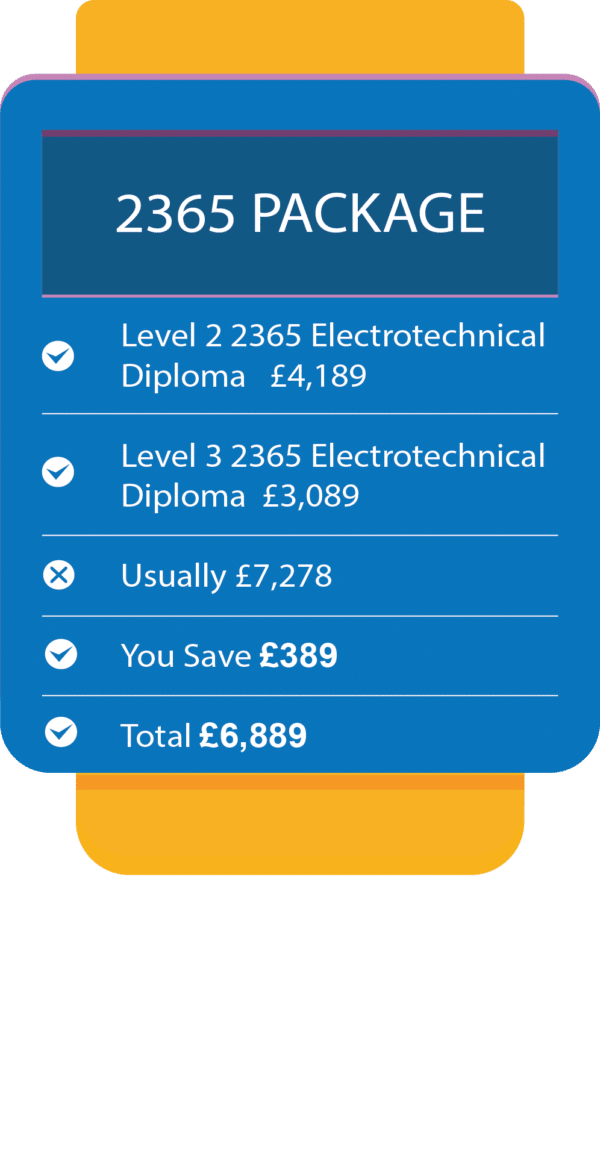 Level 2 & 3 City and Guilds 2365 Electrical Installation Diploma